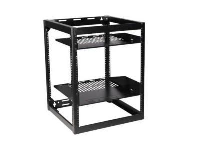 Sanus CFR1615-B1 AV Rack 15U Stackable Skeleton Rack